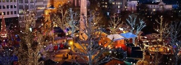 De Kleeschen or St Nicholas celebrates children in Luxembourg